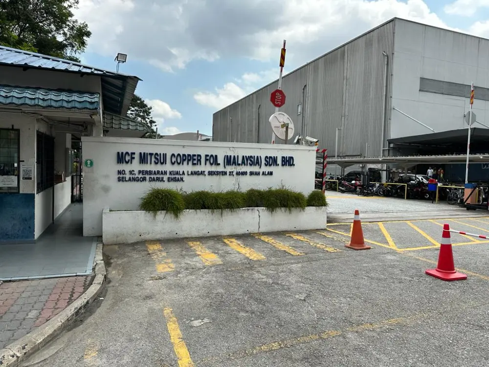 Mitsui Copper Foil (M) S/B - Firetech Engineering Sdn Bhd